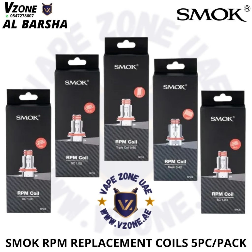 SMOK RPM REPLACEMENT COILS in VAPE DUBAI KING UAE