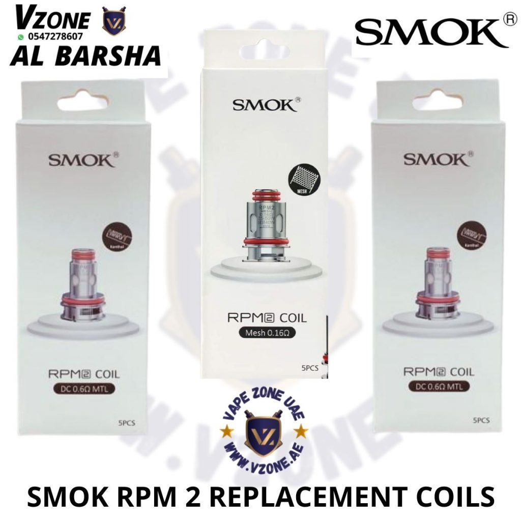SMOK RPM 2 REPLACEMENT COILS DUBAI,UAE - Vape Zone UAE