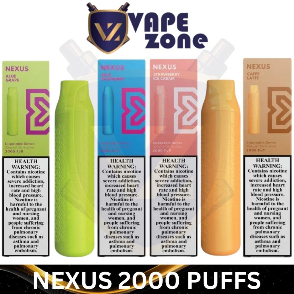 Nexus Disposable Vape 2000 Puffs Dubai - Vape Zone UAE