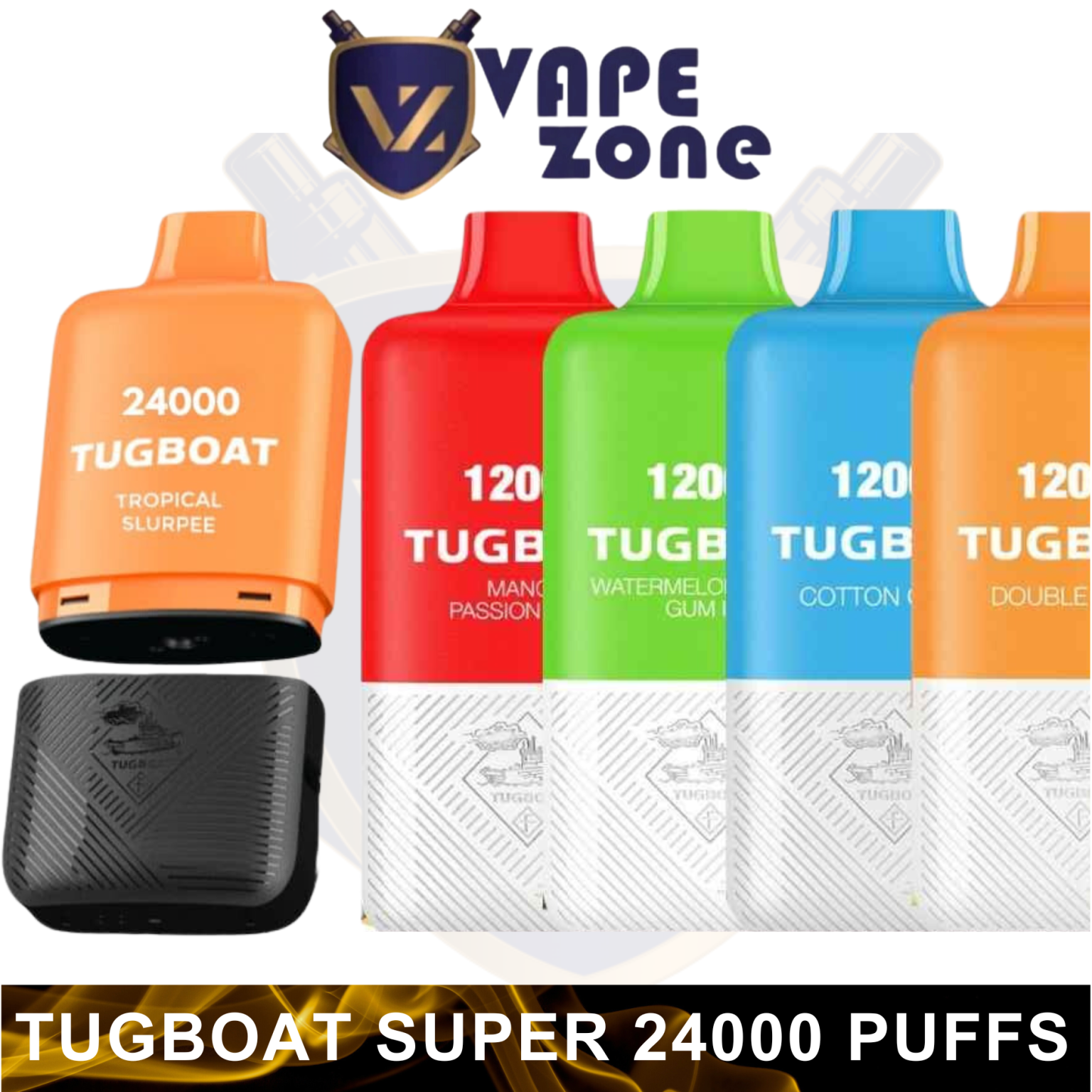 TUGBOAT SUPER KIT 24000 PUFFS DISPOSABLE IN UAE - Vape Zone UAE